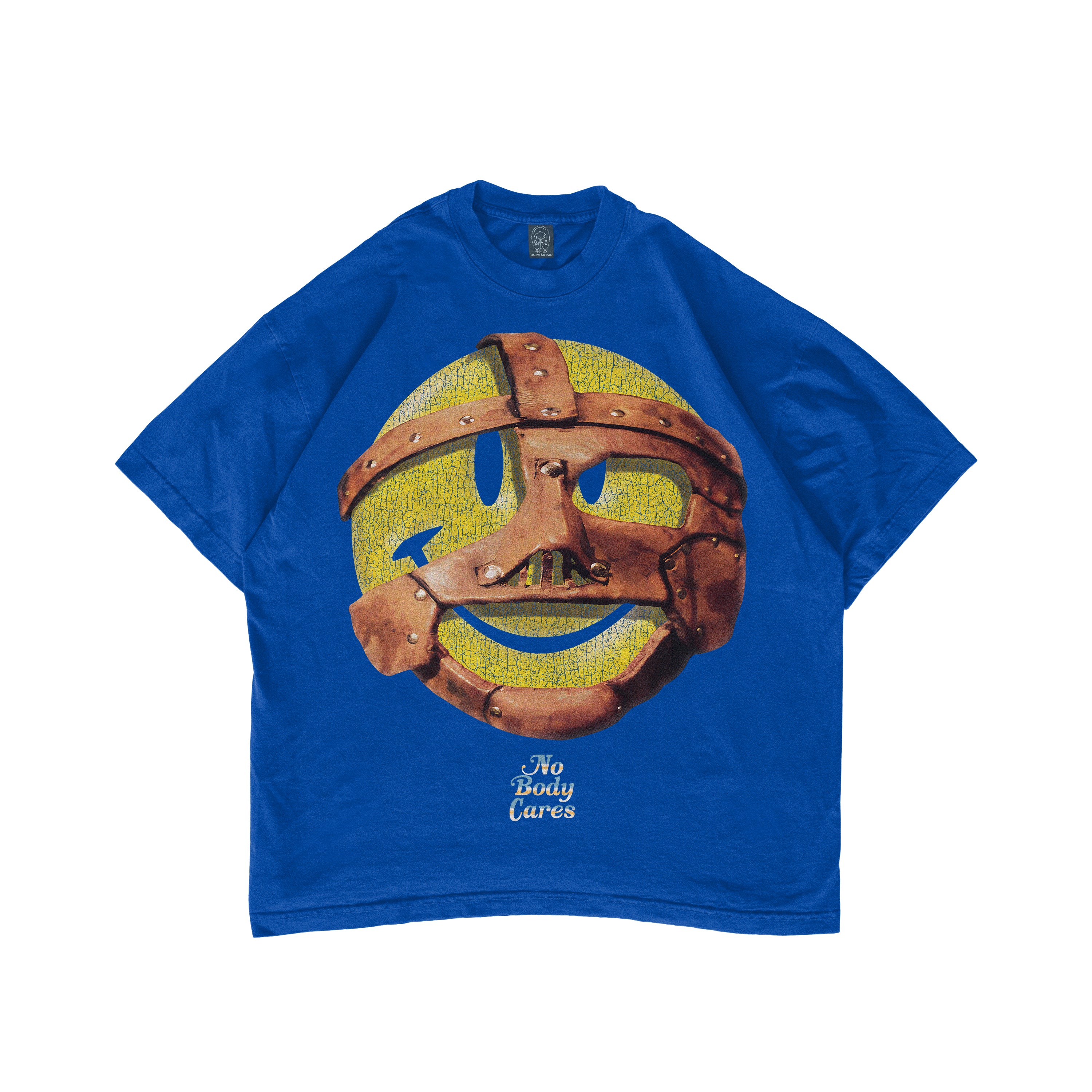 MASKED SMILEY (BLUE) – Dope Wear